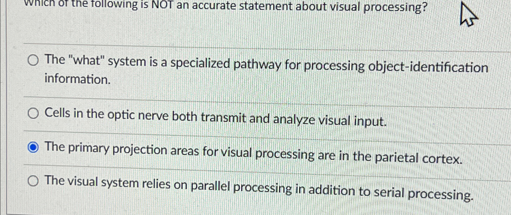 Solved Wnich of the following is NOT an accurate statement | Chegg.com