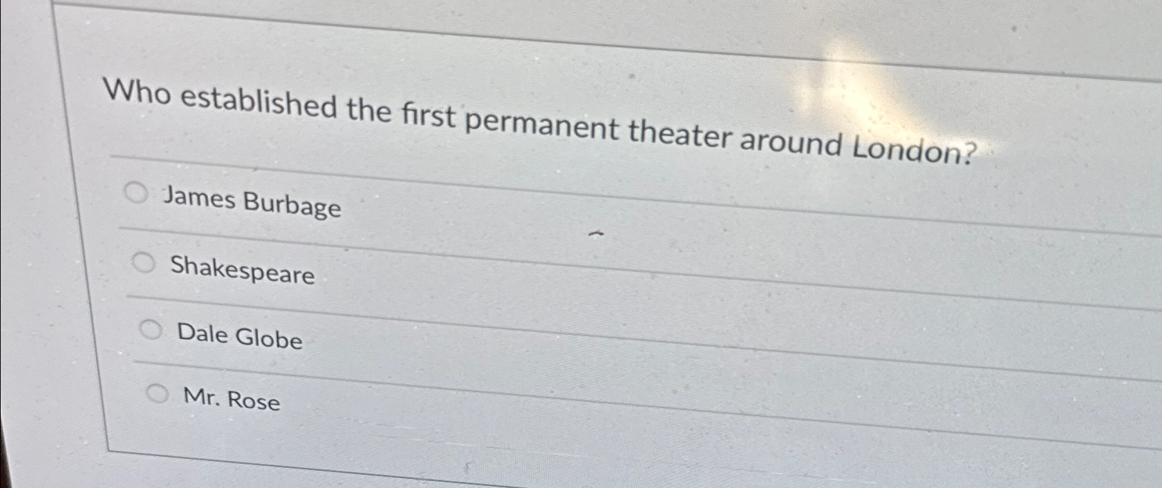 Solved Who established the first permanent theater around | Chegg.com
