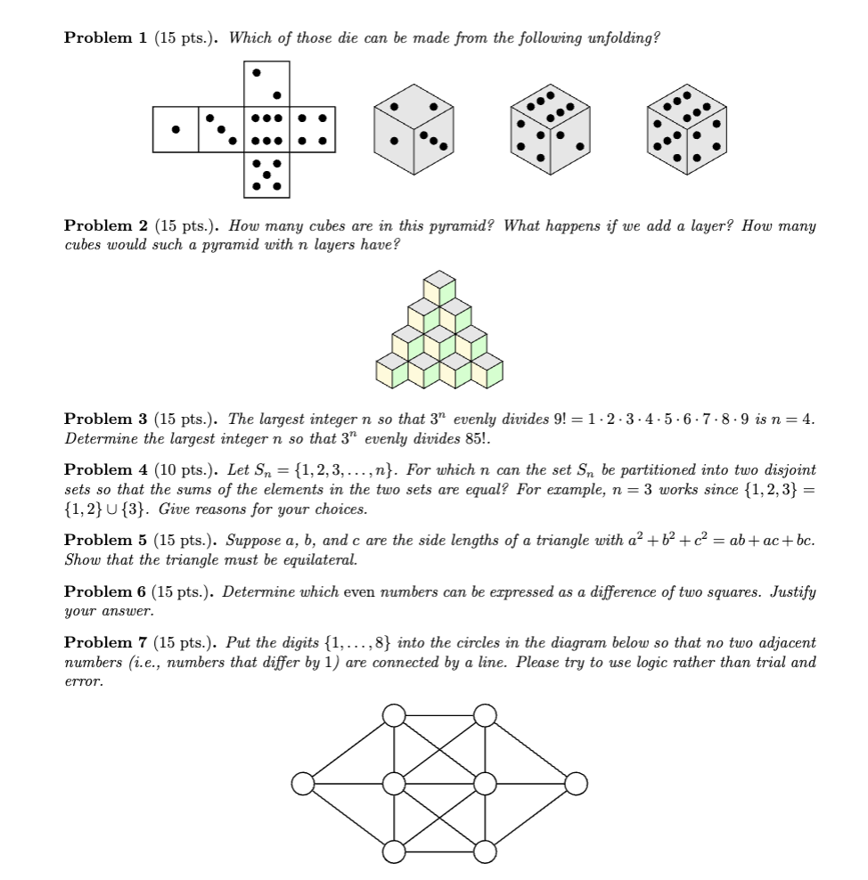 Solved You should use scratch paper to solve all the | Chegg.com