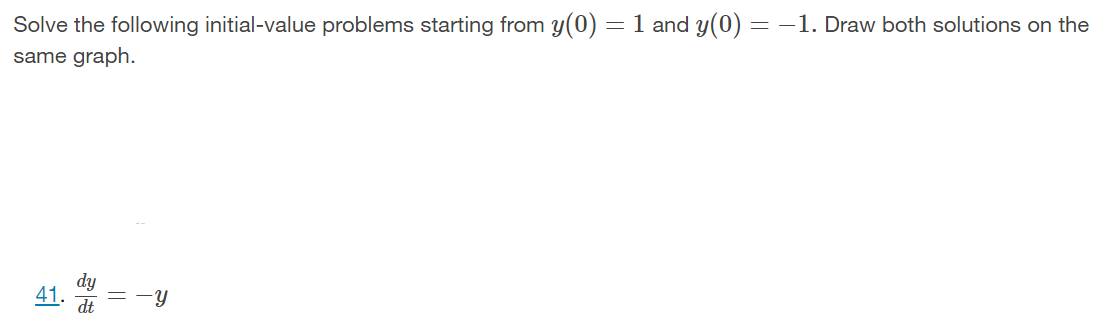 Solved Solve the following initial-value problems starting | Chegg.com