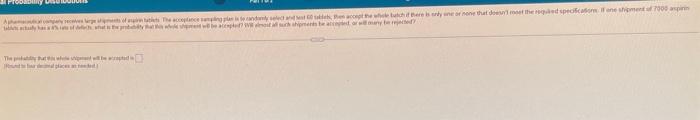 Solved AA pharmaceutical company receives large shipments of | Chegg.com