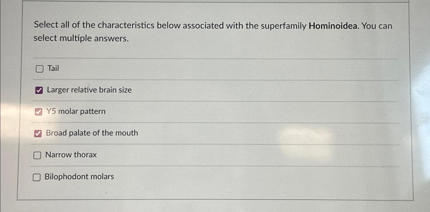 Solved Select all of the characteristics below associated | Chegg.com