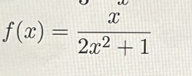 Solved f(x)=x2x2+1 ﻿Find radius of convergence | Chegg.com