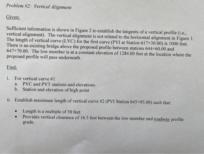 Solved Problem #2: Vertical Alignment Given: Sufficient | Chegg.com