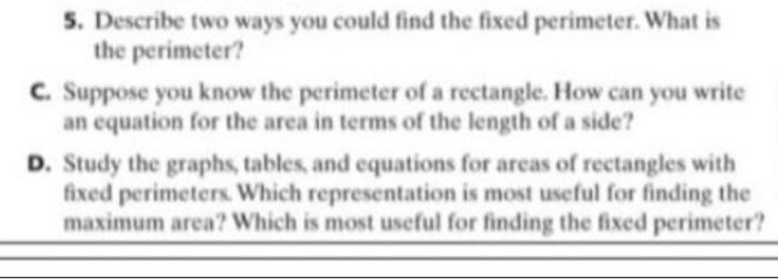 Solved 5. Describe two ways you could find the fixed | Chegg.com