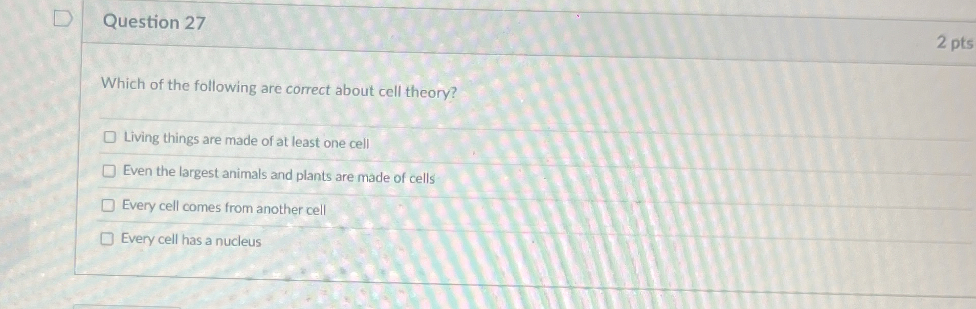 Solved Question 272 ﻿ptsWhich of the following are correct | Chegg.com