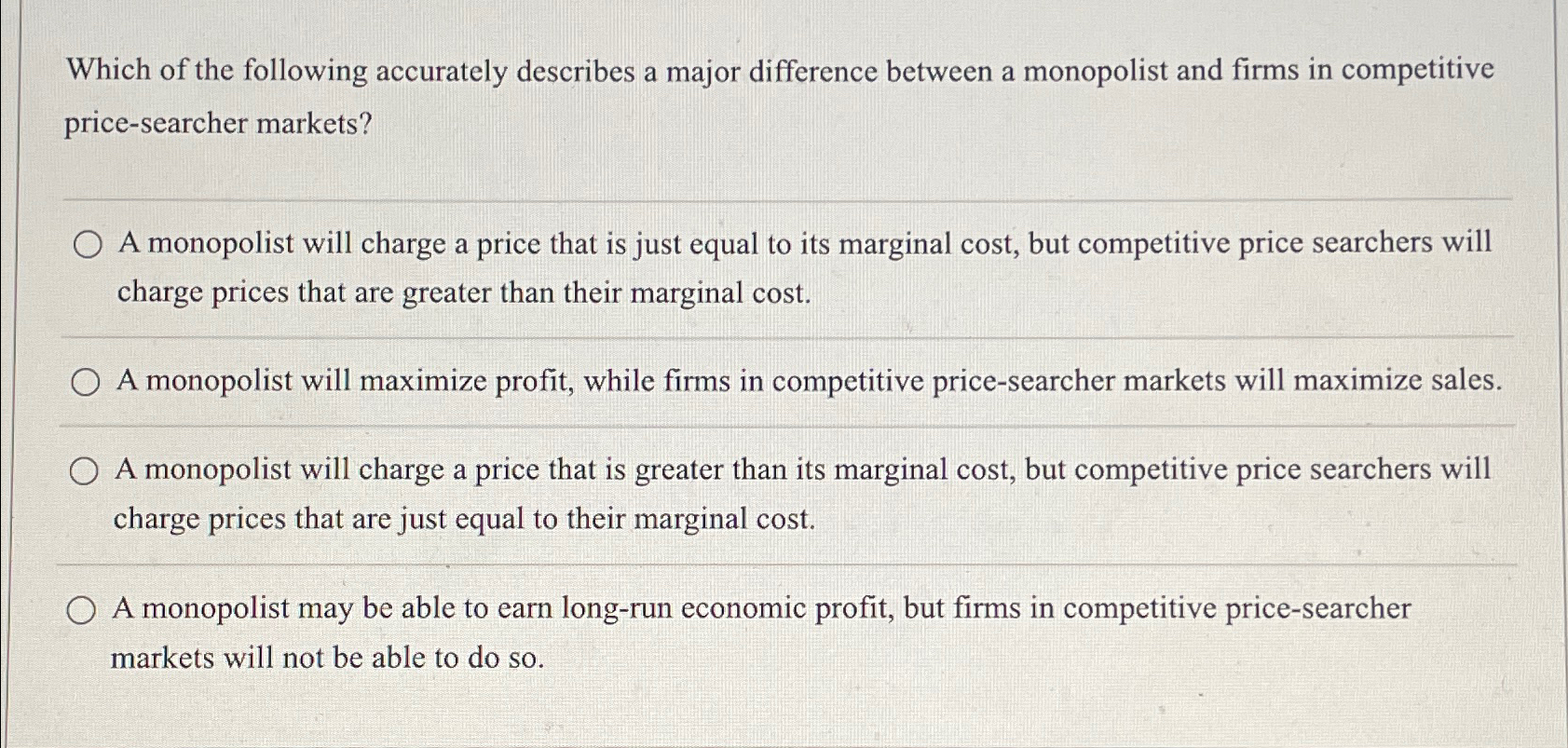 Solved Which of the following accurately describes a major | Chegg.com