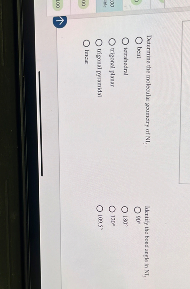 [solved] Determine The Molecular Geometry Of Ni 3 Bent