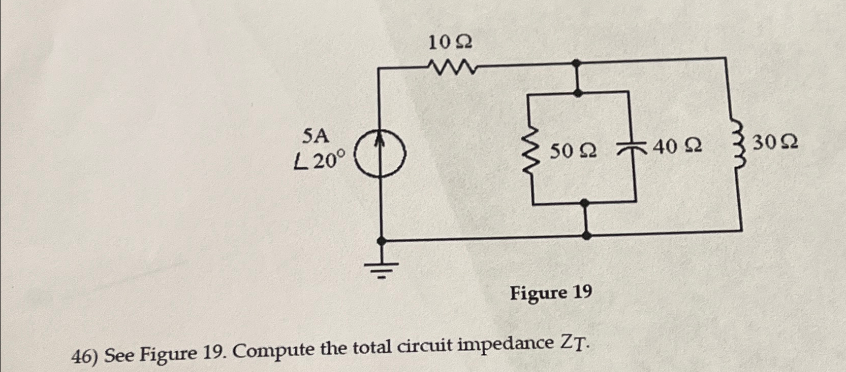 Solved Figure 19See Figure 19. ﻿Compute the total circuit | Chegg.com