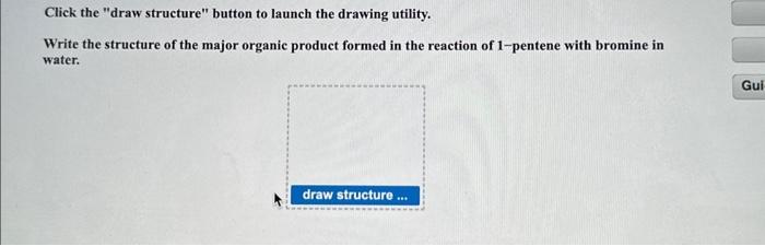 Solved Click the "draw structure" button to launch the | Chegg.com