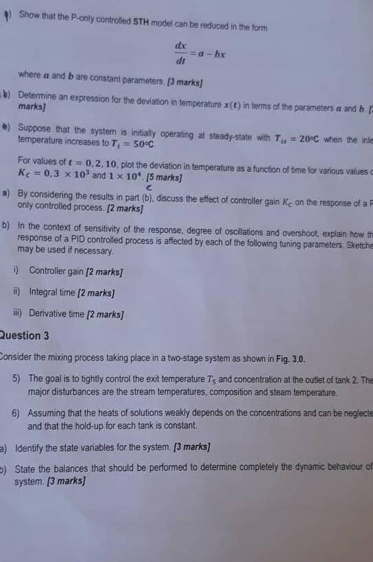 Solved Question 2 a) Explain the principle of operation of a | Chegg.com