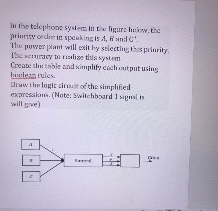 Solved In the telephone system in the figure below, the | Chegg.com