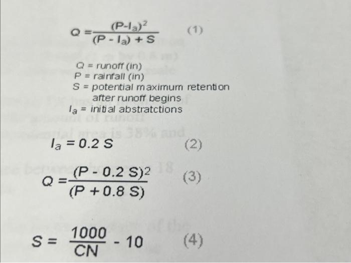 Solved 1) A drainage system will be built on 218,341.73 m² | Chegg.com