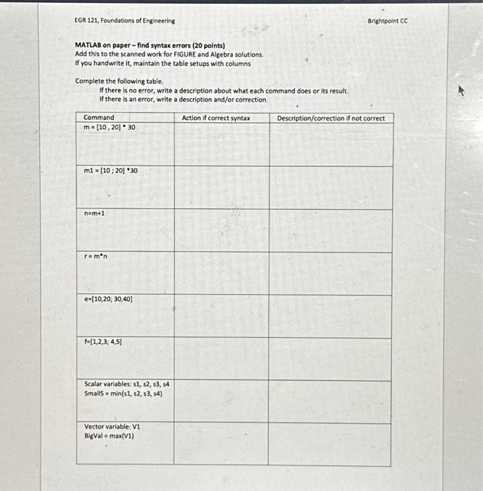 Solved Create a matrix 2 rows by 100 columns with all | Chegg.com