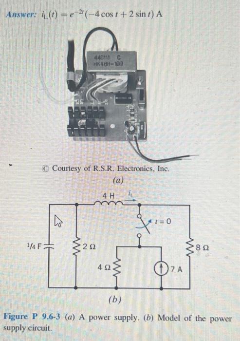 Solved P 9.6-3 A 240-W power supply circuit is shown in | Chegg.com