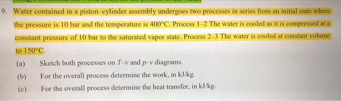 Solved please explain on the steam table part and how to get | Chegg.com