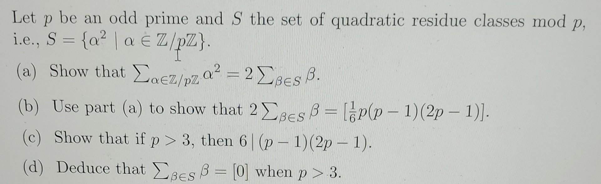 Solved for b, for a positive integer n, the sum of the first | Chegg.com