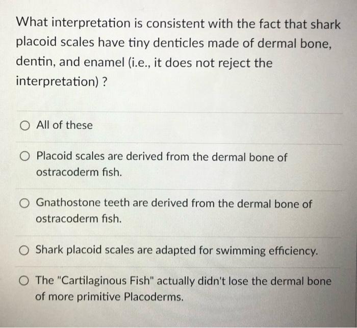 Solved What interpretation is consistent with the fact that | Chegg.com