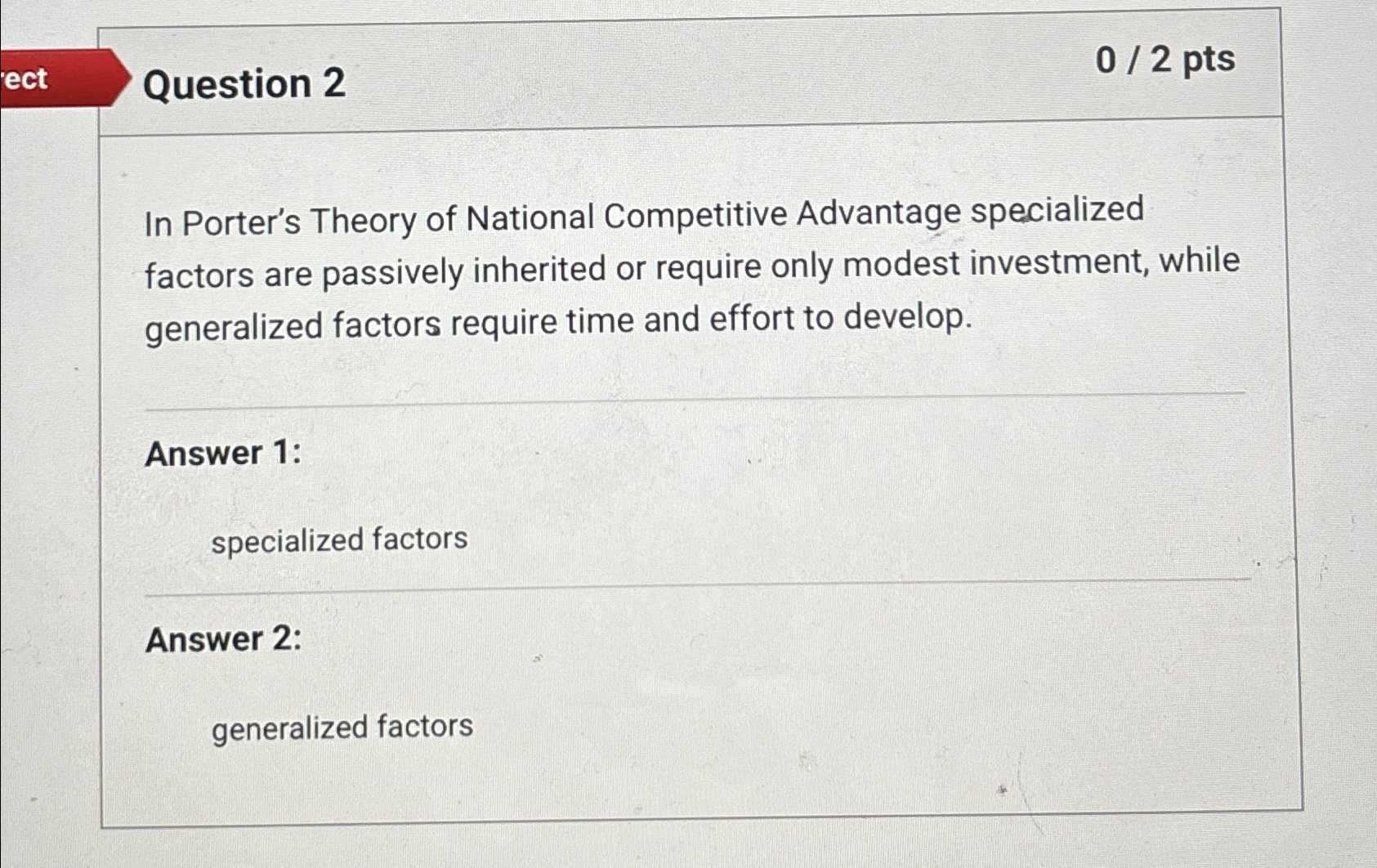 Solved Question 202 ﻿ptsIn Porter's Theory of National | Chegg.com