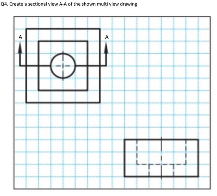 Solved Q1. Complete the auxiliary view of face 'abcdefg' | Chegg.com