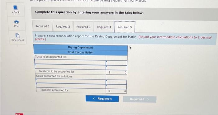 Solved Exercise 4-11 (Algo) Comprehensive Exercise; Second | Chegg.com