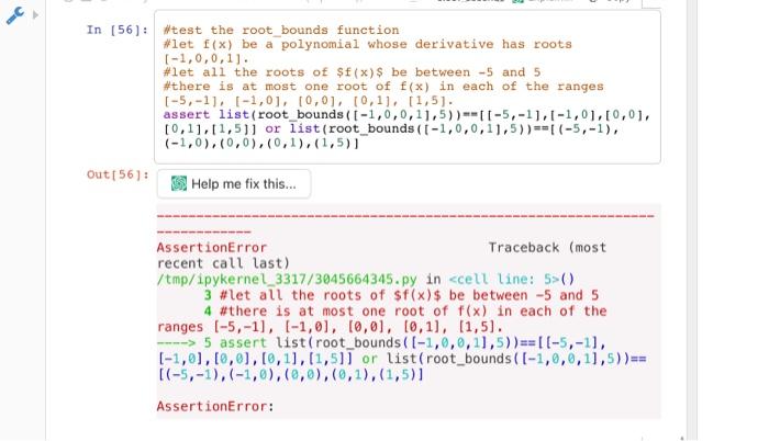 Solved Edit View Insert Cell Kernel Help Run In [55]: def | Chegg.com