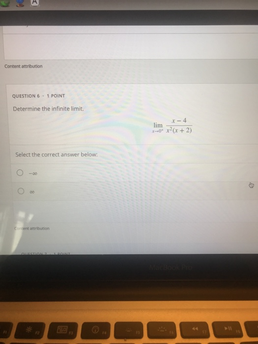 Solved Content attribution QUESTION 6.1 POINT Determine the | Chegg.com