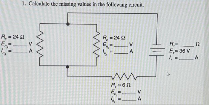 Solved 5. Calculate the missing values in the following | Chegg.com