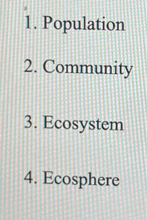 Solved E. Classification of organisms based on the type of | Chegg.com