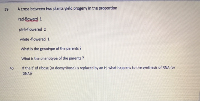 Solved 33 34. 35 Provide three examples of pleiotropic | Chegg.com
