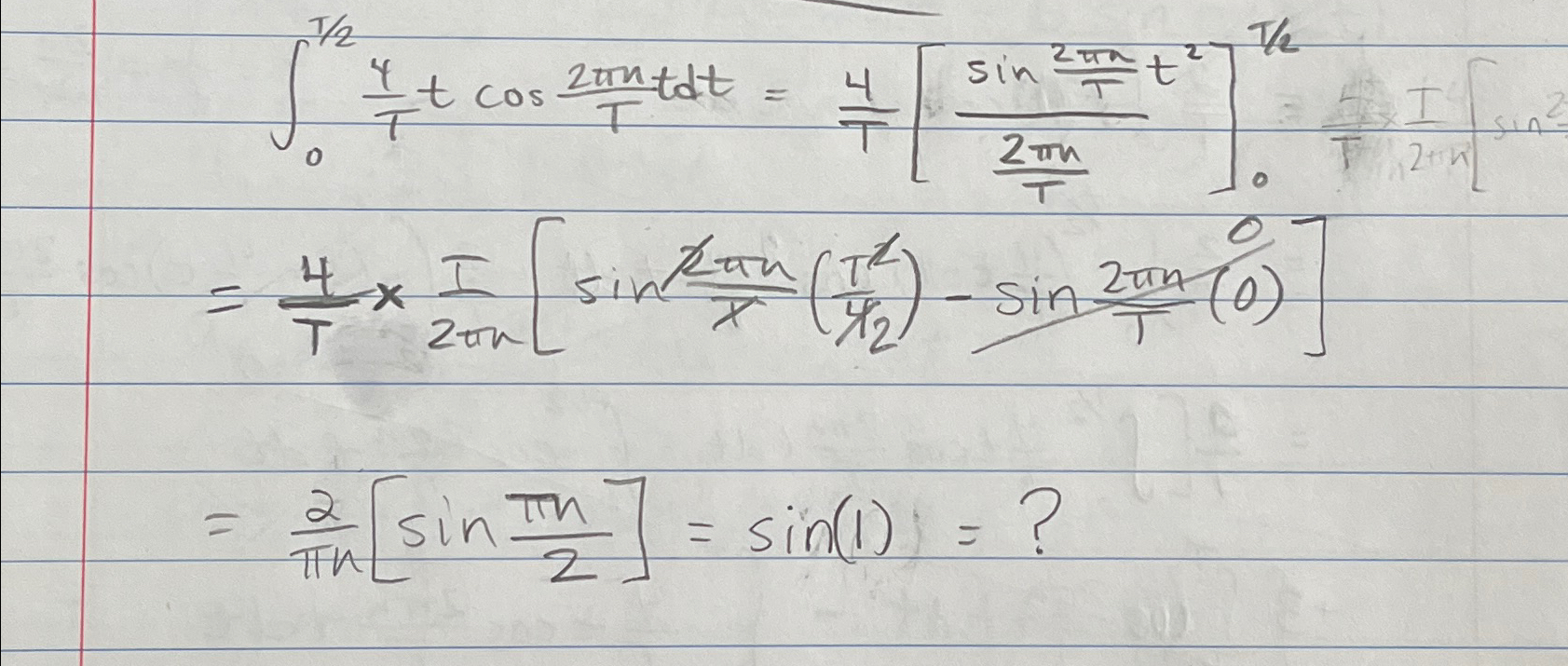 Please redo this integral. Can you find where I made | Chegg.com