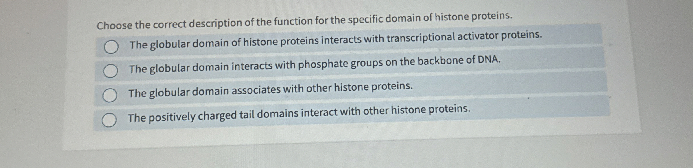 Choose the correct description of the function for | Chegg.com