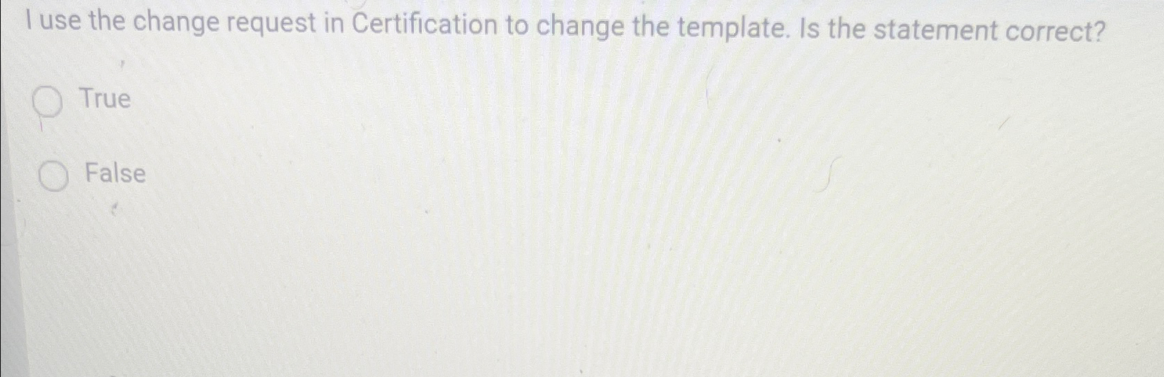 Solved I use the change request in Certification to change | Chegg.com