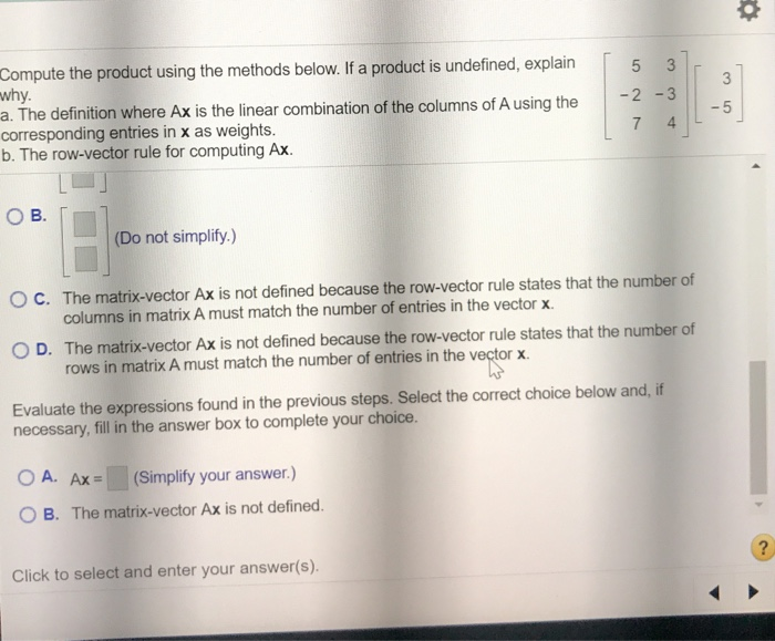 Solved 5 3 3 Compute the product using the methods below. If | Chegg.com