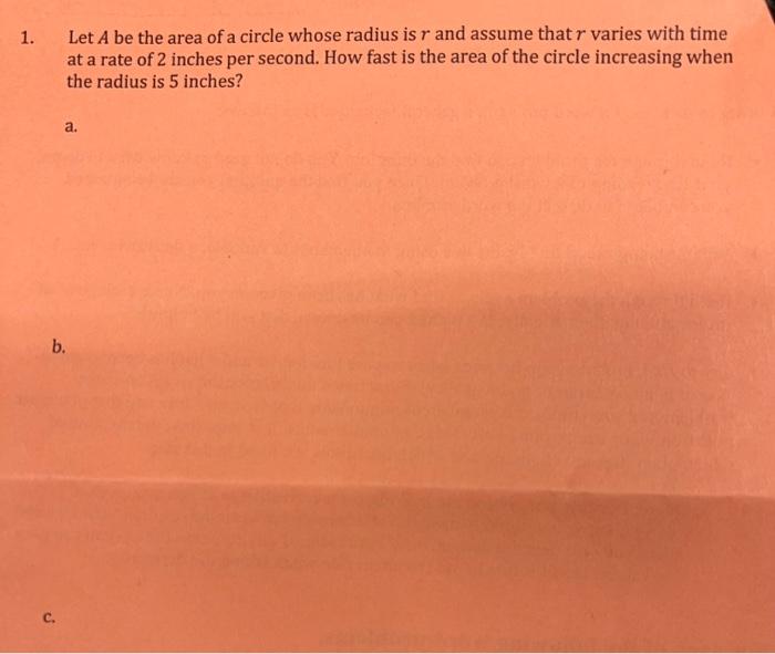 Solved For each of the following word problems, a. Identify | Chegg.com