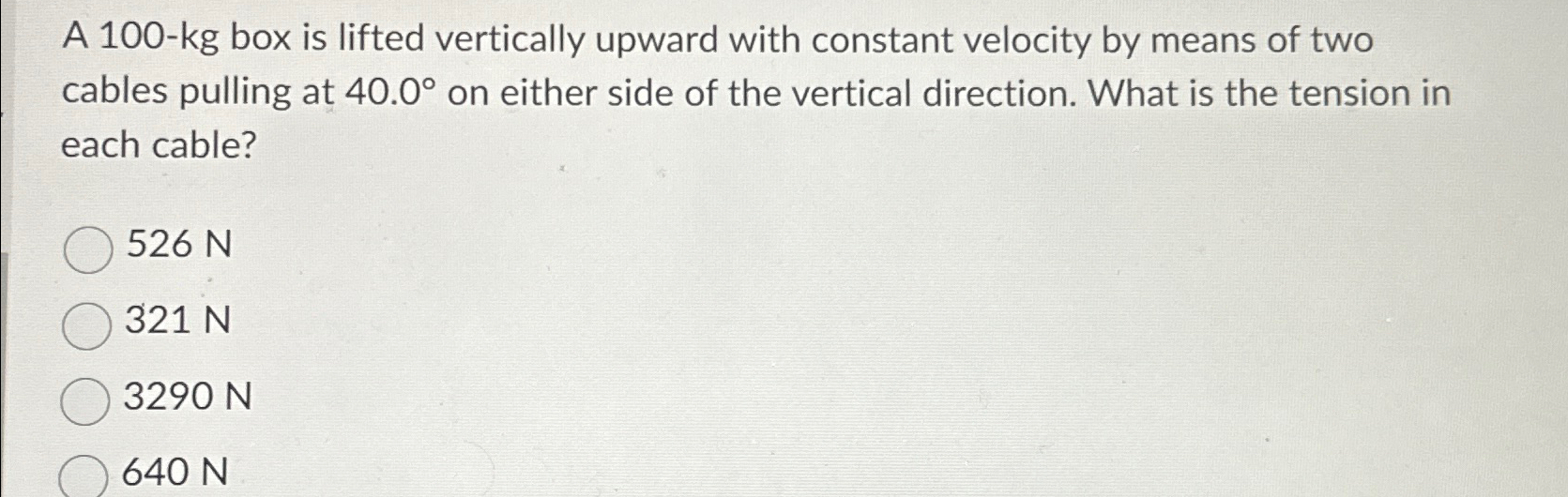A 100-kg box is lifted vertically upward with | Chegg.com