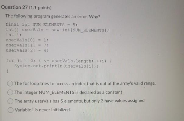 Solved During execution of main(). how many user-defined | Chegg.com