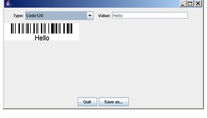 Solved Write A Java Gui Swing Using The Barbecue Barcode