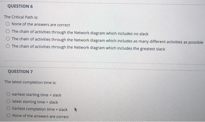 Solved Preceeding Activity Time ES EF LS LF Activity A 6 0 6 | Chegg.com