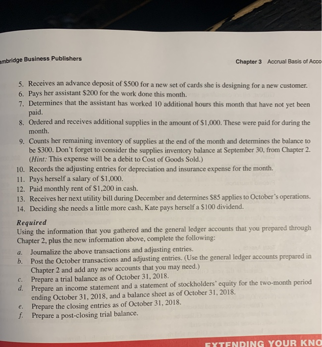 Solved 4. The uneared rental fees consist of deposits | Chegg.com