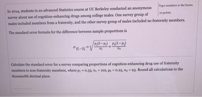 Solved In 2014, students in an advanced Statistics course at | Chegg.com