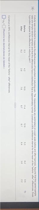 Solved A study was conducted to measure the effectiveness of | Chegg.com