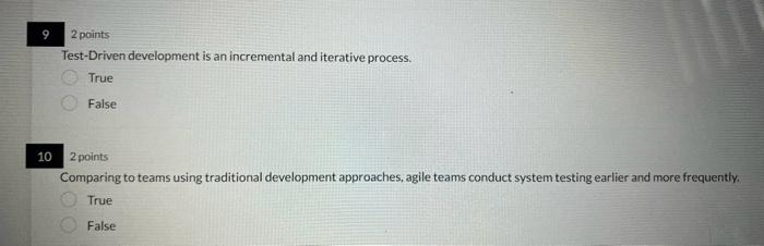 Solved 2 points Check if the implementation follows the | Chegg.com