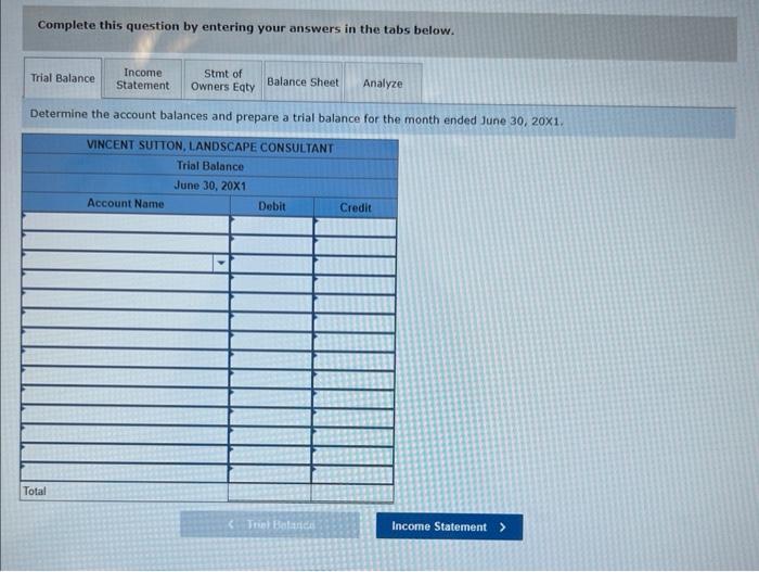 Solved The accountant for the firm owned by Vincent Sutton | Chegg.com
