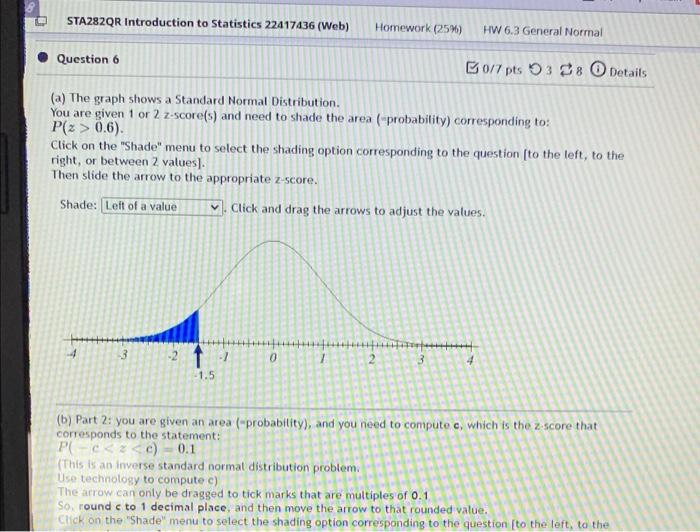 Solved STA282QR Introduction to Statistics 22417436 (Web) | Chegg.com