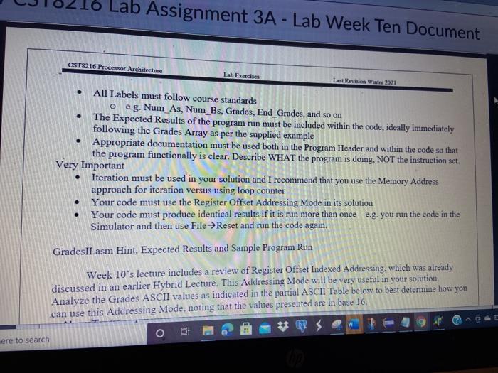 $13961/fullscreer/5242345 View 1W CST8216 Lab | Chegg.com
