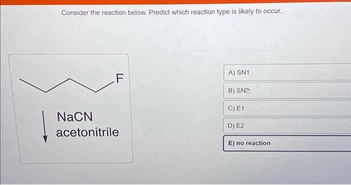 Solved Consider the reaction below. Predict which reaction | Chegg.com Solved Consider the reaction below. Predict which reaction | Chegg.com