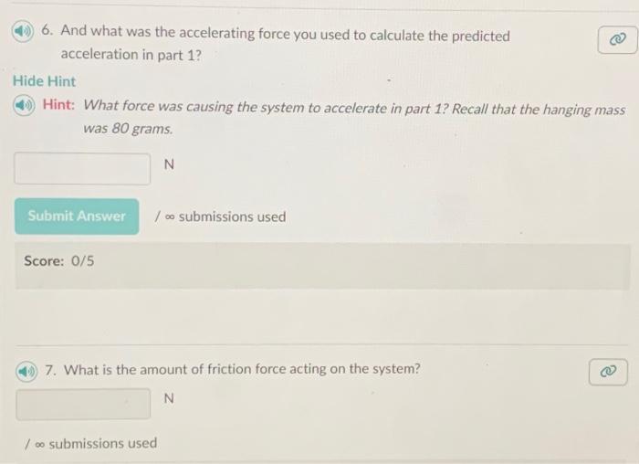 Solved 40) 5. Determine the net force needed to cause your | Chegg.com