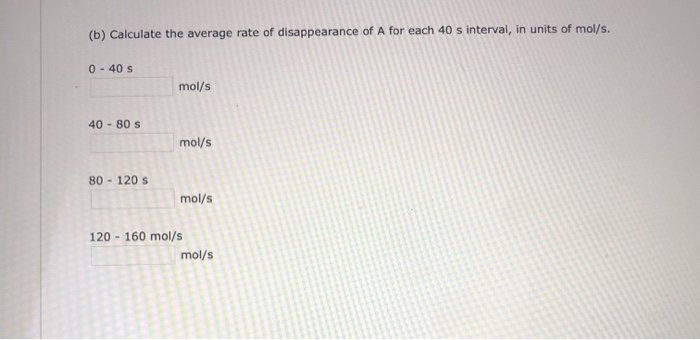 Solved A flask is charged with 0.110 mol of A and allowed to | Chegg.com
