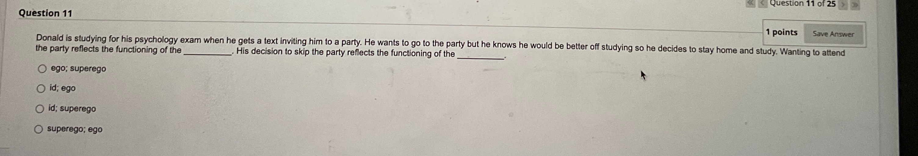 Solved Question 111 ﻿pointsthe party reflects the | Chegg.com